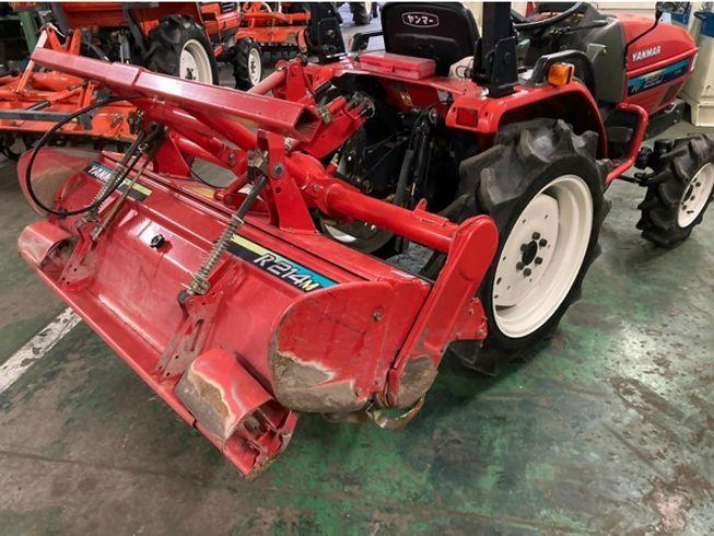 中古トラクターヤンマーAF220★新着在庫多数！★パワステ 逆転 自動水平 倍速 R214M ロータリー 現状渡し 【P8332440】商品 ...