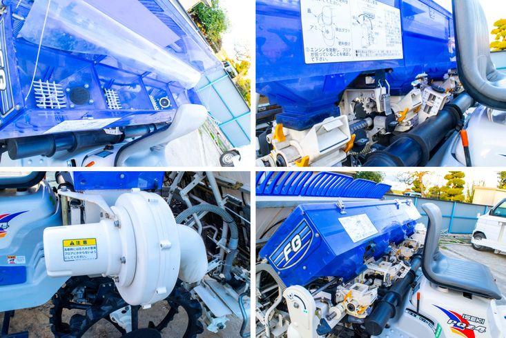 中古田植機イセキPQZ4-DULF埼玉発 イセキ 田植え機 4条 10馬力 サナエ ロータリー式 Zロータ 施肥機 粒状 整地ローター 乗用型 田植機 田んぼ さなえ ISEKI商品詳細【中古 ...