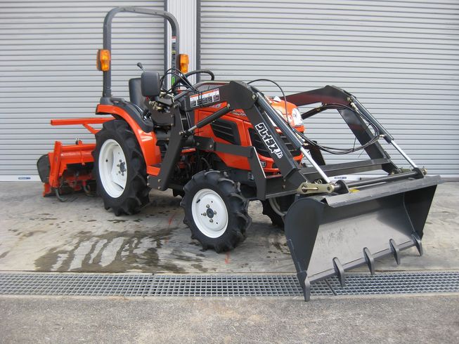 中古トラクタークボタJB18-BSMA＋フロントローダー商品詳細【中古農機具販売 UMM】