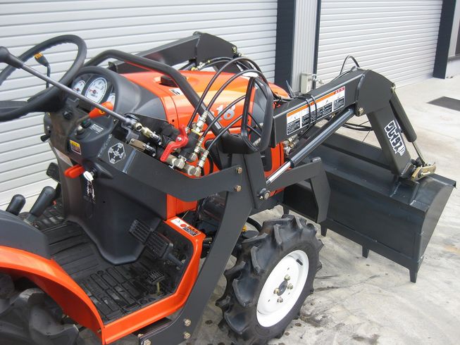 中古トラクタークボタJB18-BSMA＋フロントローダー商品詳細【中古農機具販売 UMM】